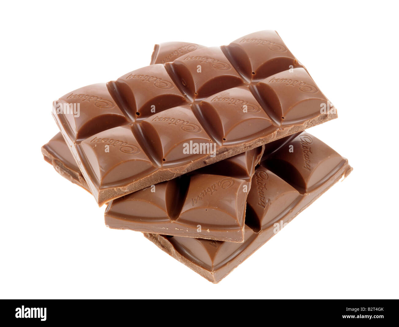 Milk Chocolate Bar Stock Photo - Alamy