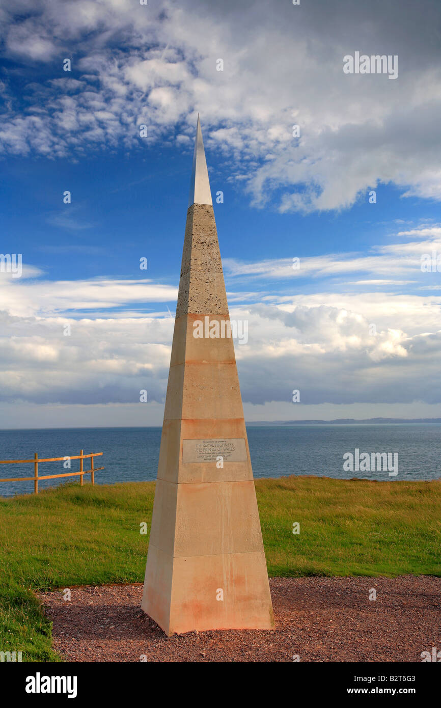 Geoneedle Orcombe Point Cliffs Start of the Jurassic coast Devon to ...
