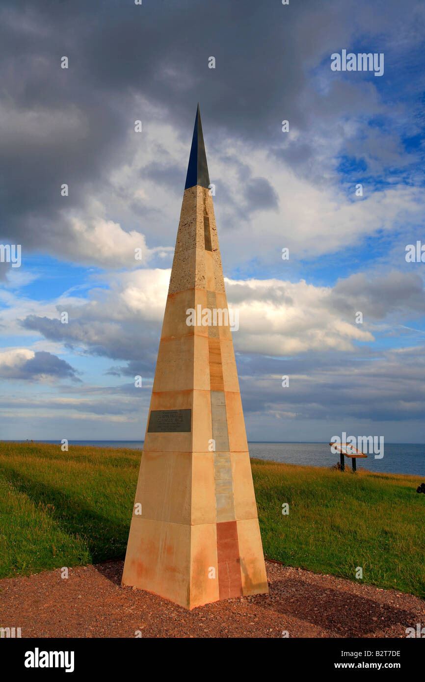 Geoneedle Orcombe Point Cliffs Start of the Jurassic coast Devon to ...