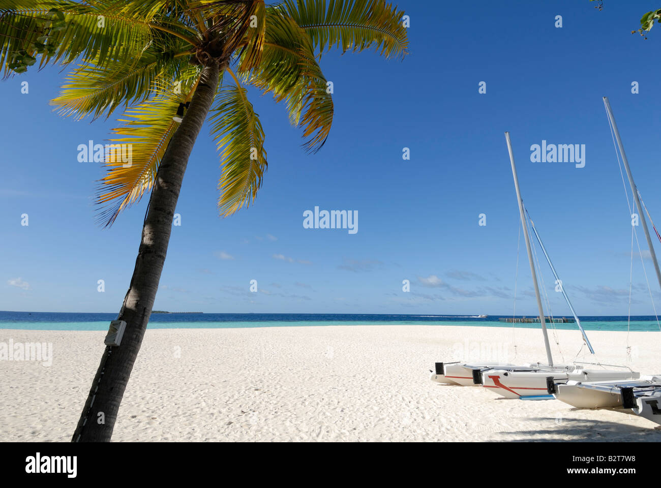 maldives seascape on Vabbin Faru island Stock Photo - Alamy