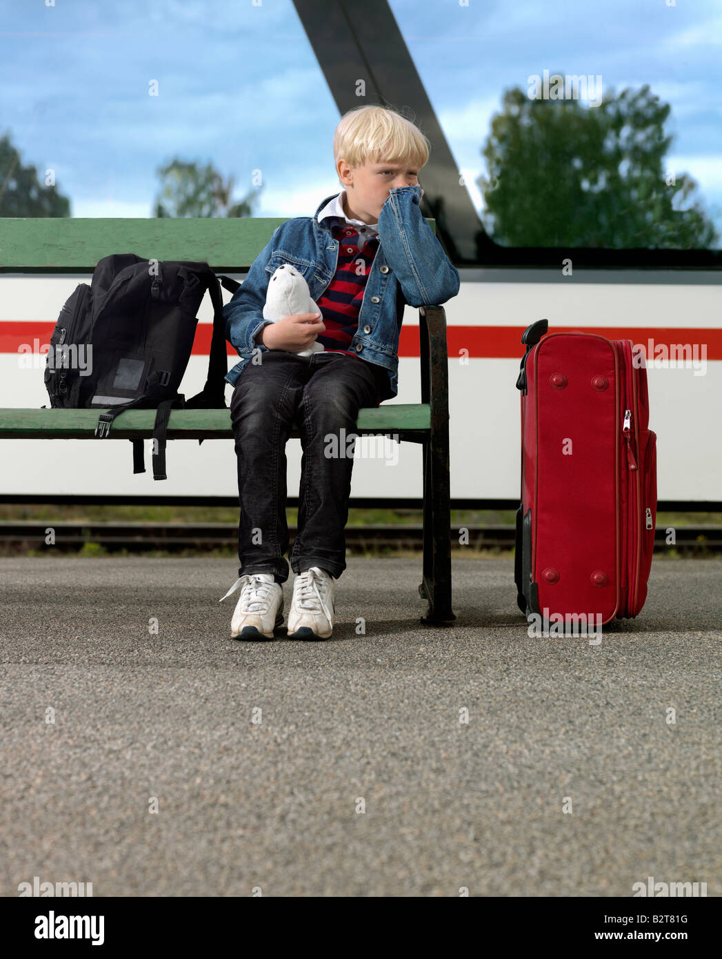 Boy station hi-res stock photography and images - Alamy