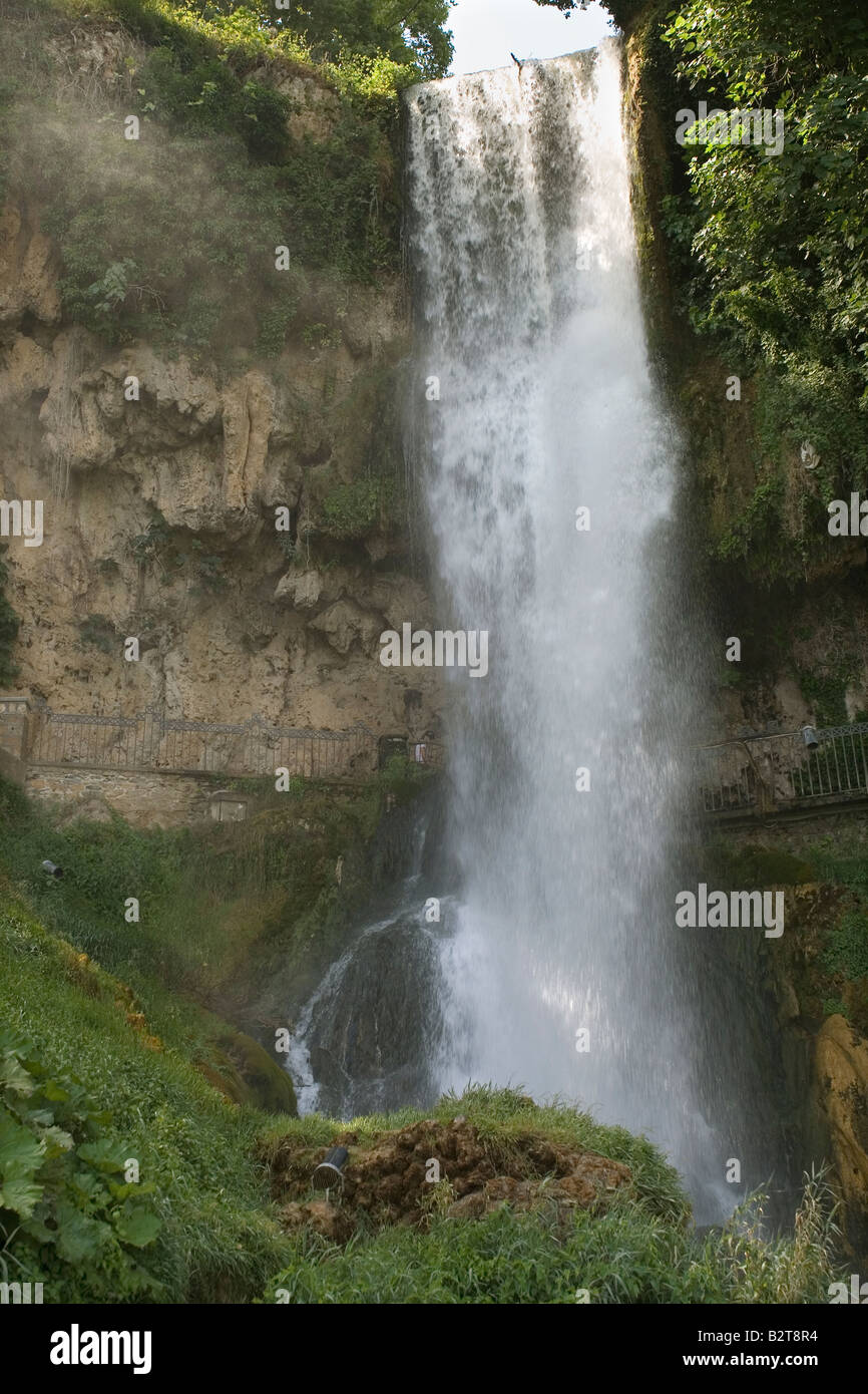Greece Macedonia Edessa waterfall Stock Photo - Alamy