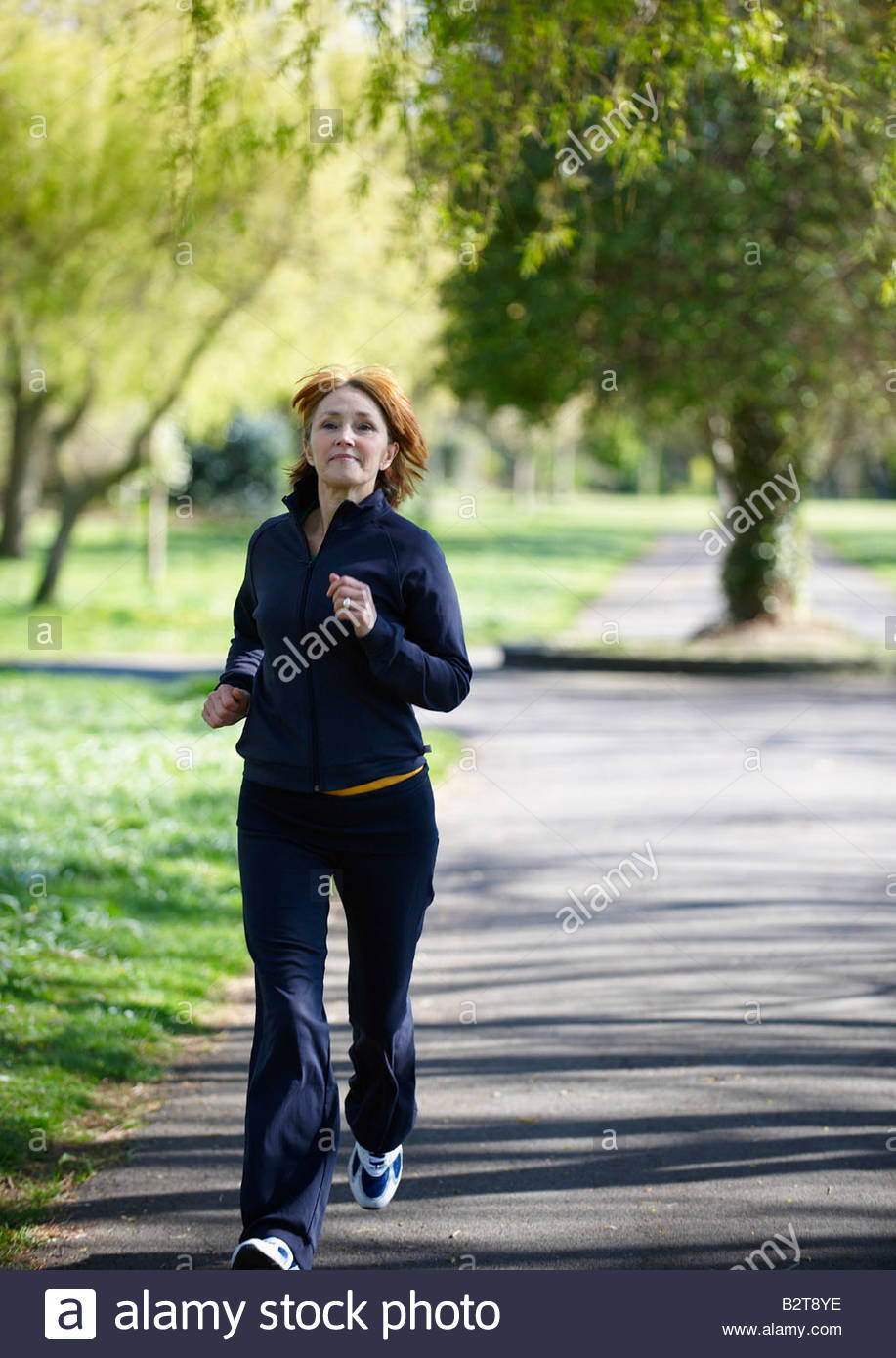 Lifestyle Jogging Middle Aged Stock Photos & Lifestyle Jogging Middle ...