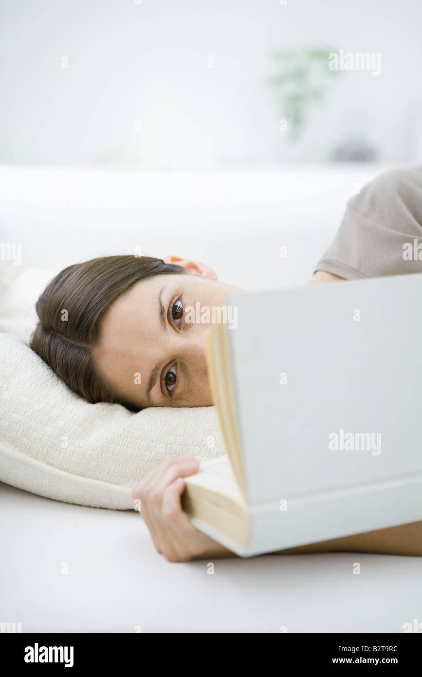 Partially hidden face young woman hi-res stock photography and images ...
