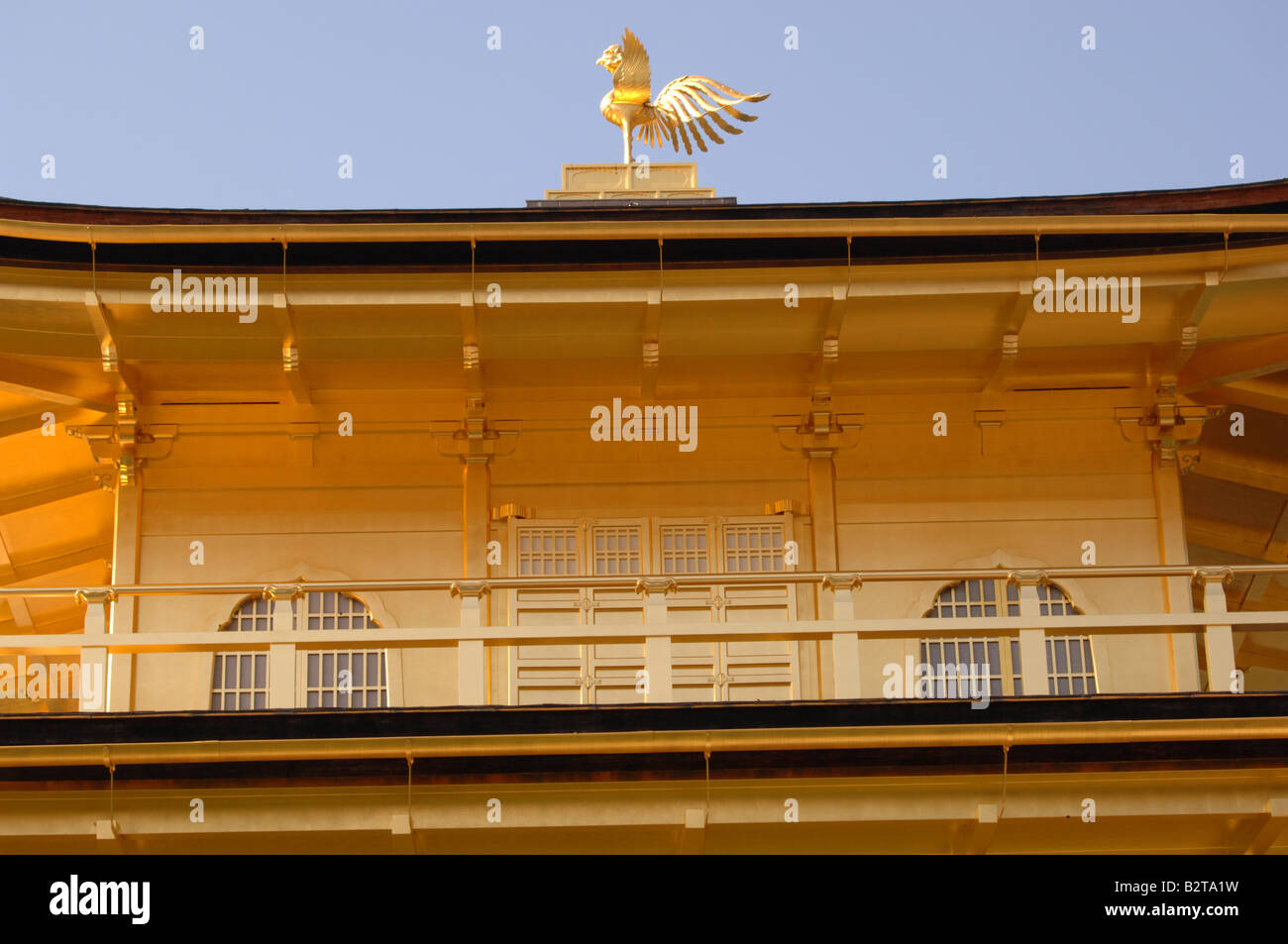 Phoenix on Kinkakuji Golden Temple, Kyoto, Japan Stock Photo - Alamy