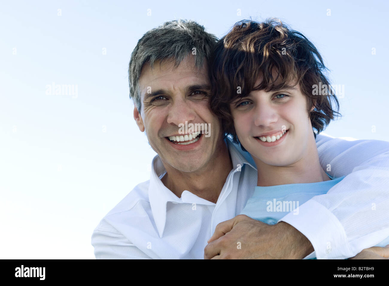 Middle aged father and adolescent hi-res stock photography and images ...
