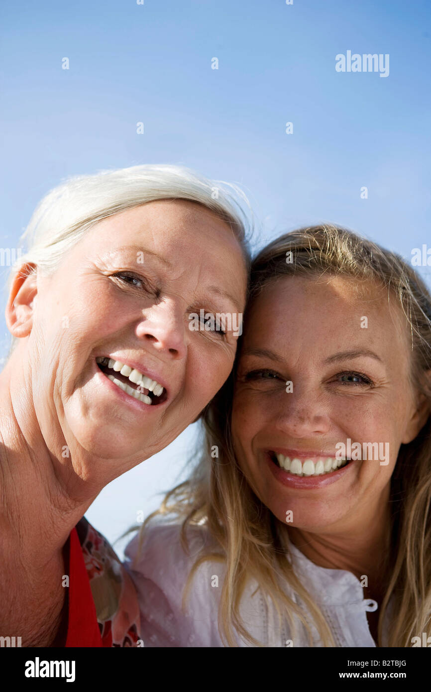 2 generations together Stock Photo - Alamy