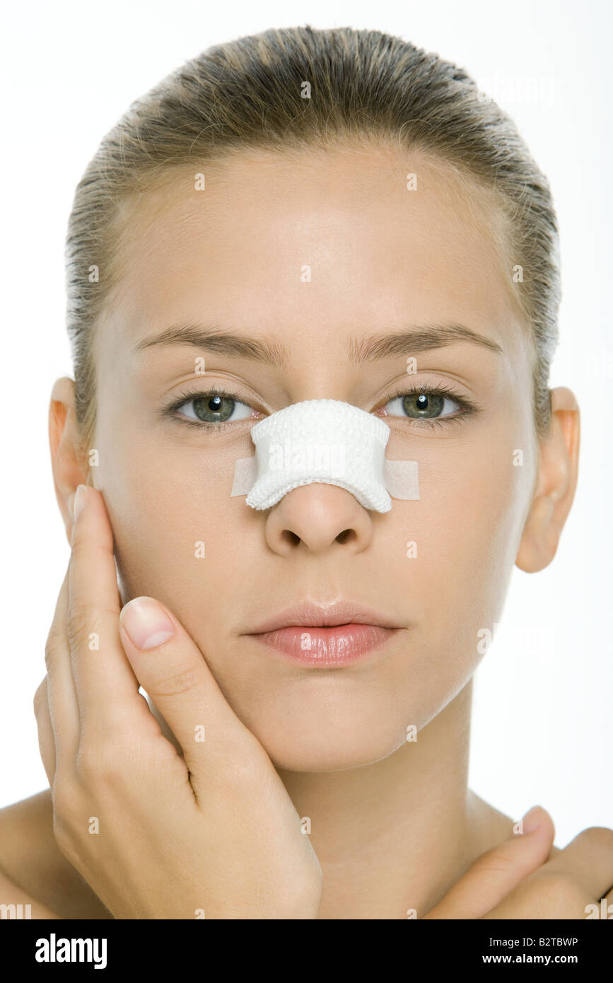 Nose Job Bandage High Resolution Stock Photography and Images - Alamy