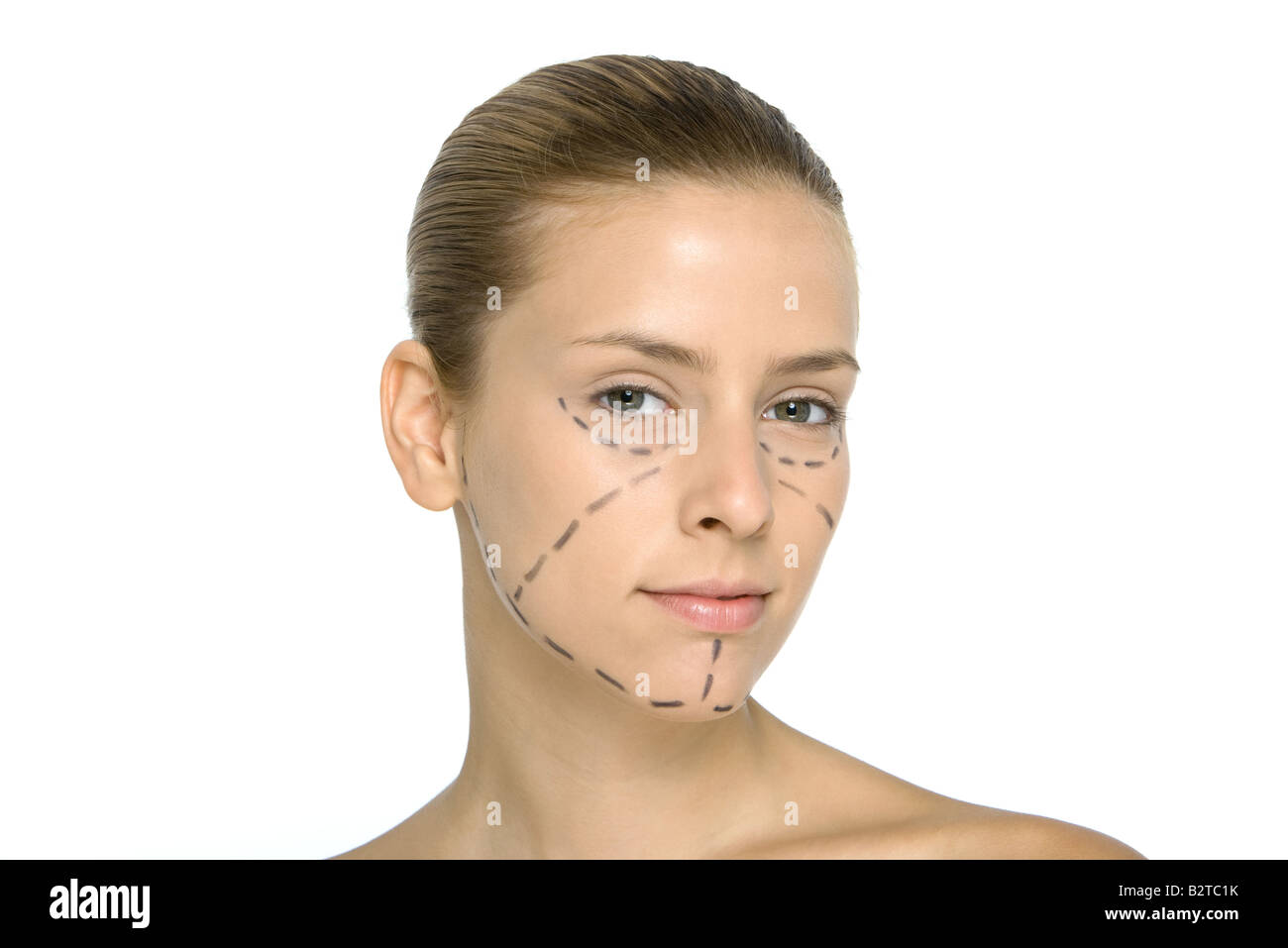 Pretty markings on face hi-res stock photography and images - Alamy