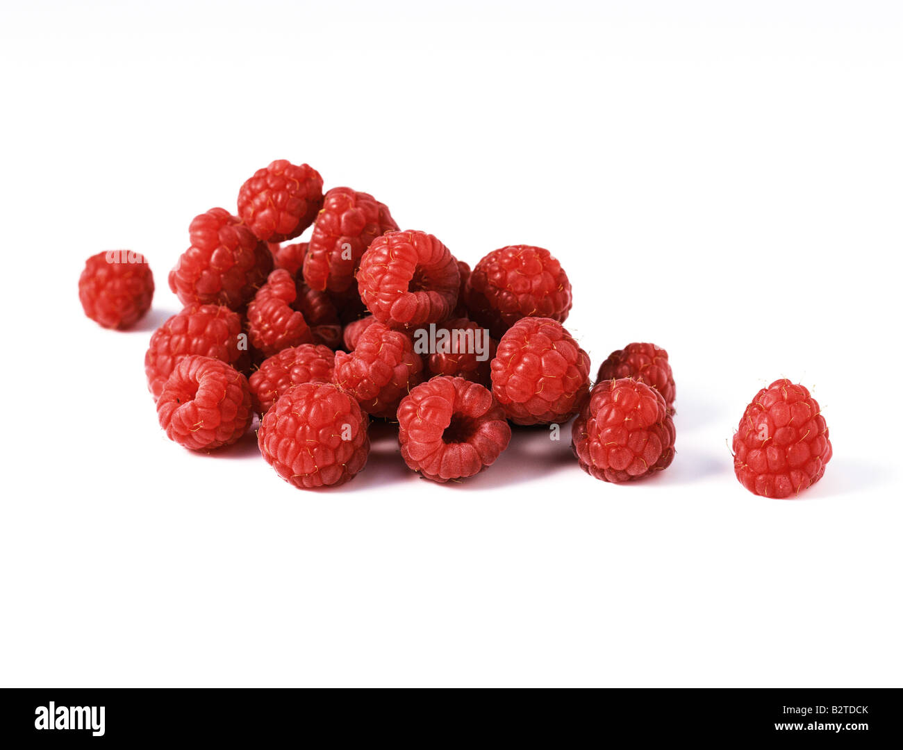 Fresh raspberries, close-up Stock Photo - Alamy