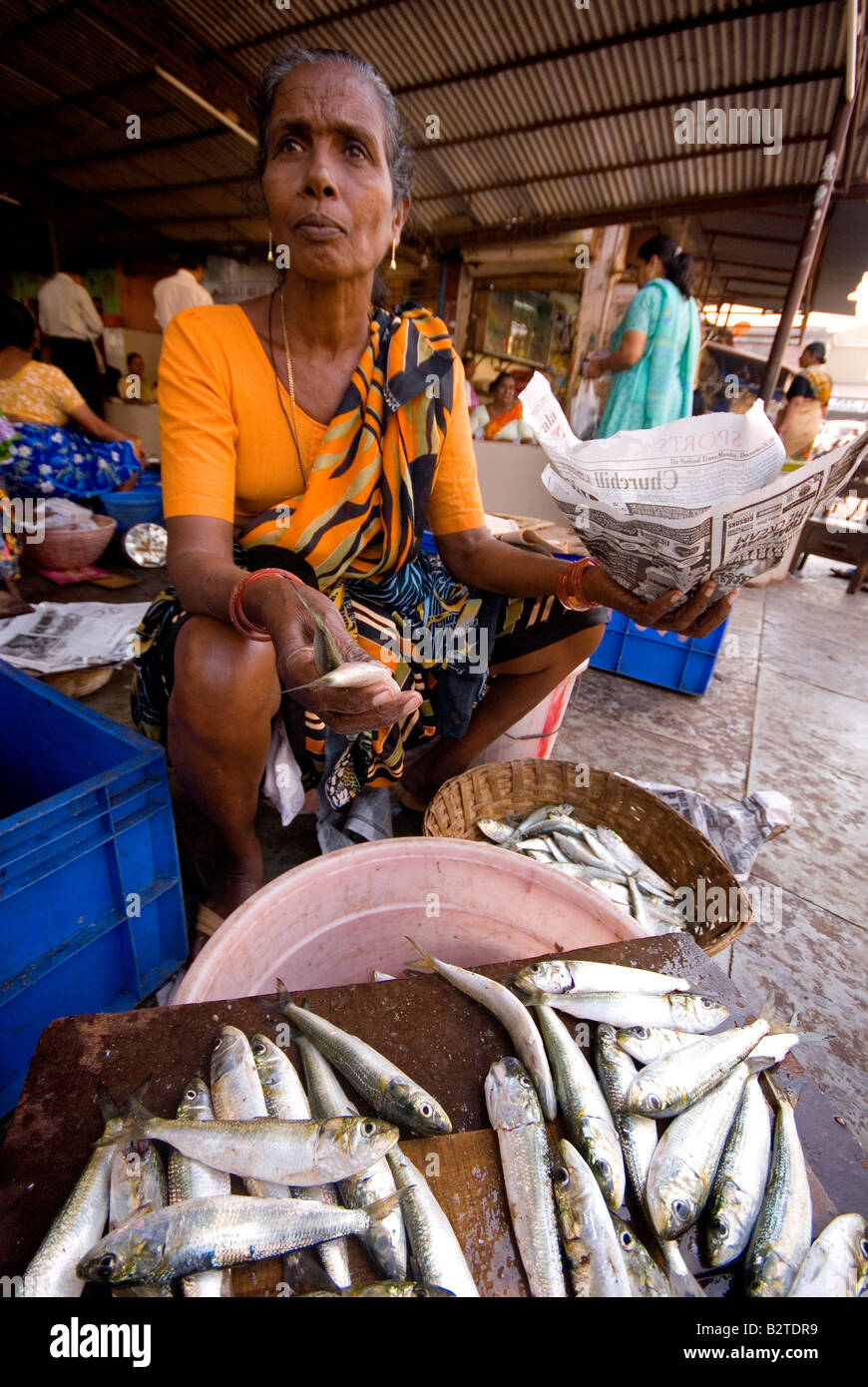 Panaji Market, Goa, India, Subcontinent, Asia Stock Photo - Alamy