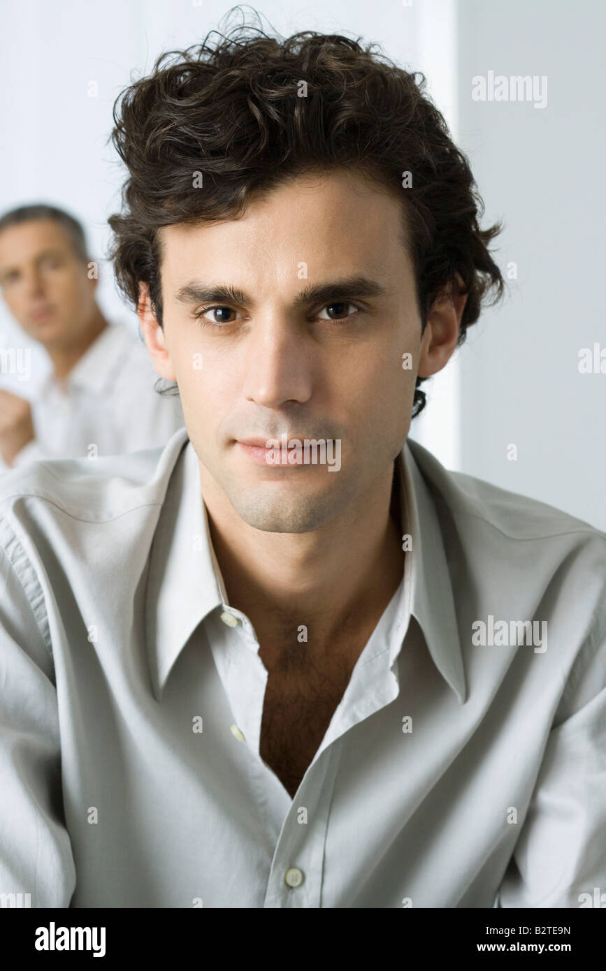 Man looking at camera, portrait Stock Photo - Alamy