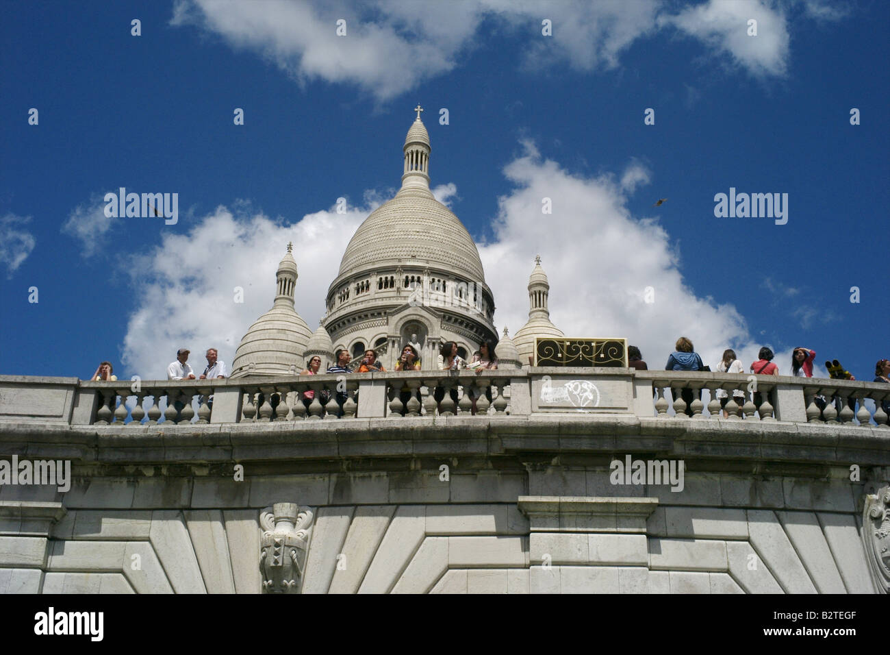 Montmartre church in paris Stock Photo - Alamy