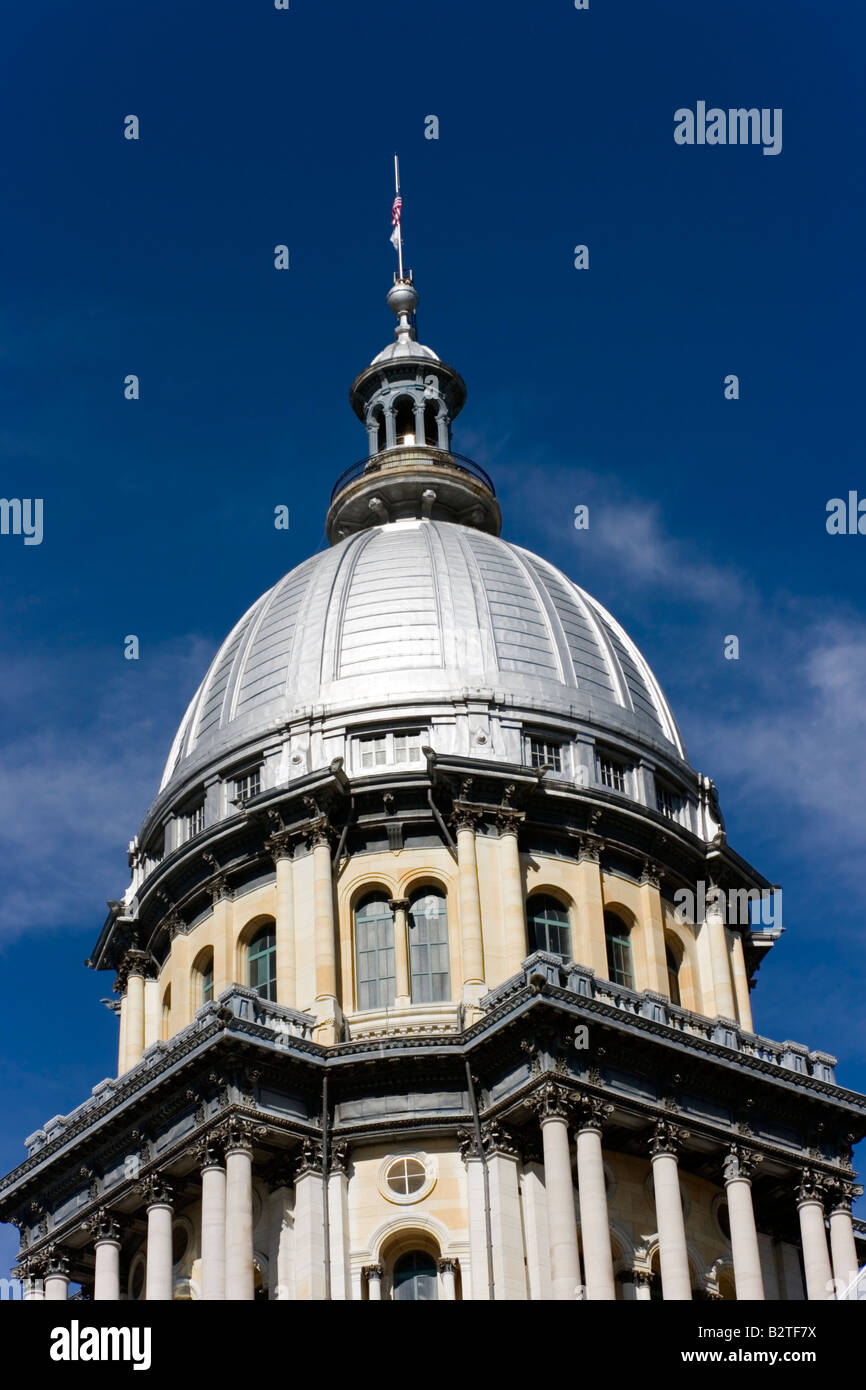 State Capitol of Illinois in Springfield Stock Photo - Alamy