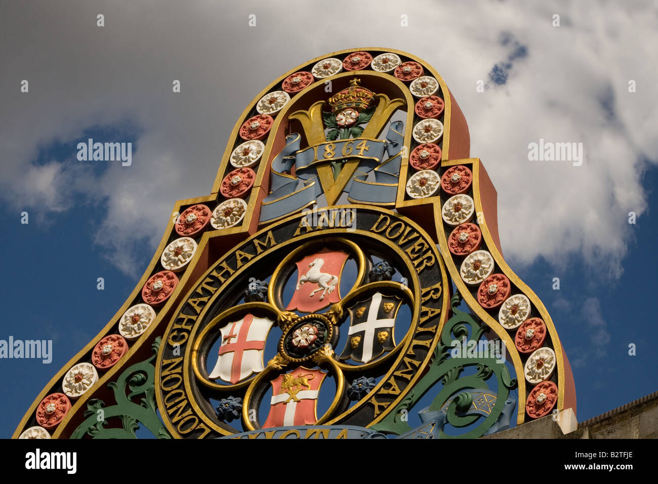 Train Victorian Sign High Resolution Stock Photography and Images - Alamy