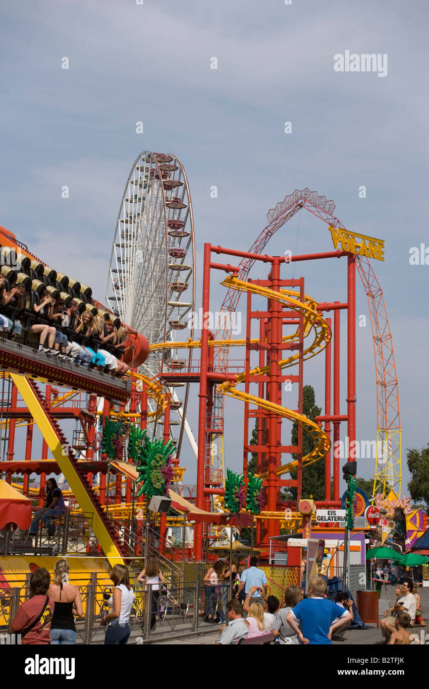Fairground rides of the Prater, Vienna, Austria Stock Photo - Alamy