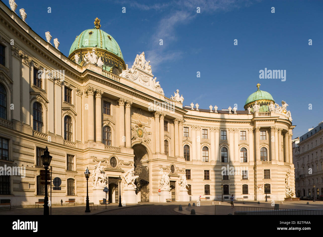 Hofburg complex, michaelertrakt, dome hi-res stock photography and ...