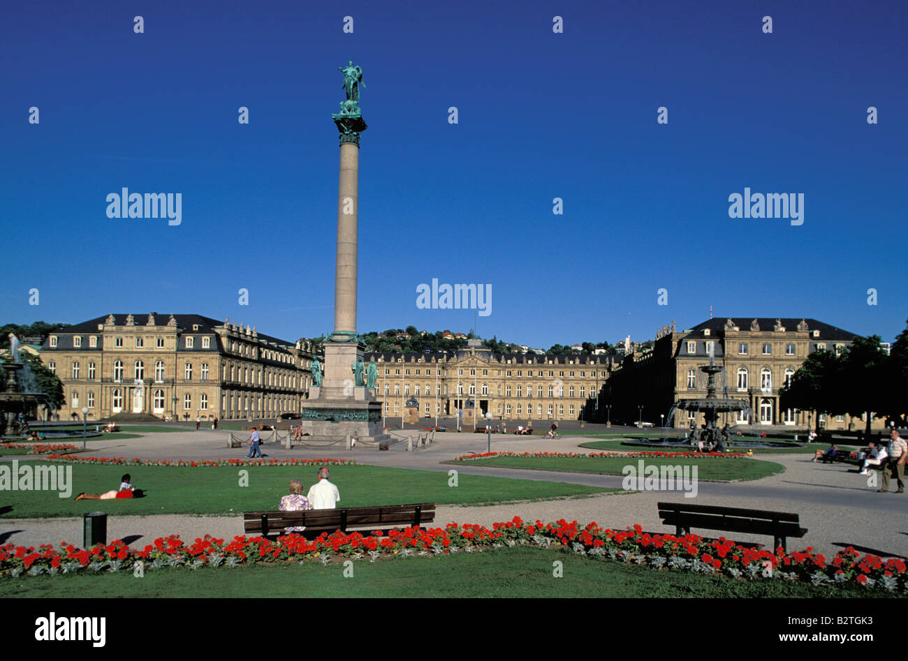 New Castle, Stuttgart, Germany Stock Photo - Alamy