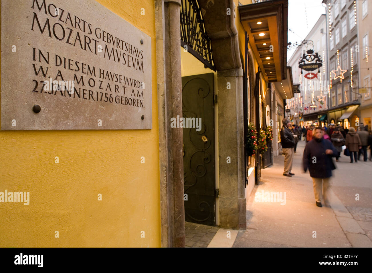 House mozart born in 1756 hi-res stock photography and images - Alamy