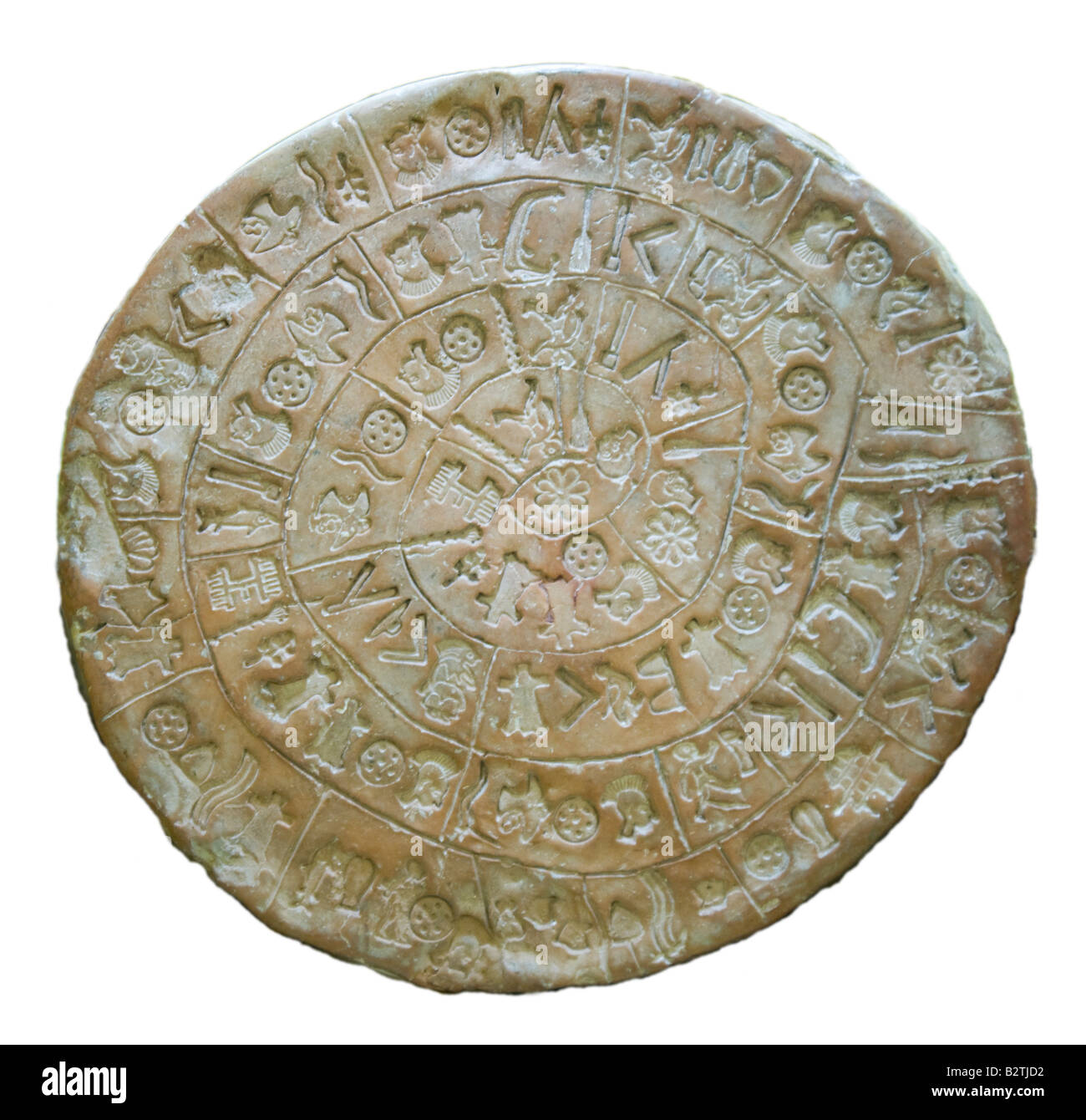 The phaestos disc hi-res stock photography and images - Alamy
