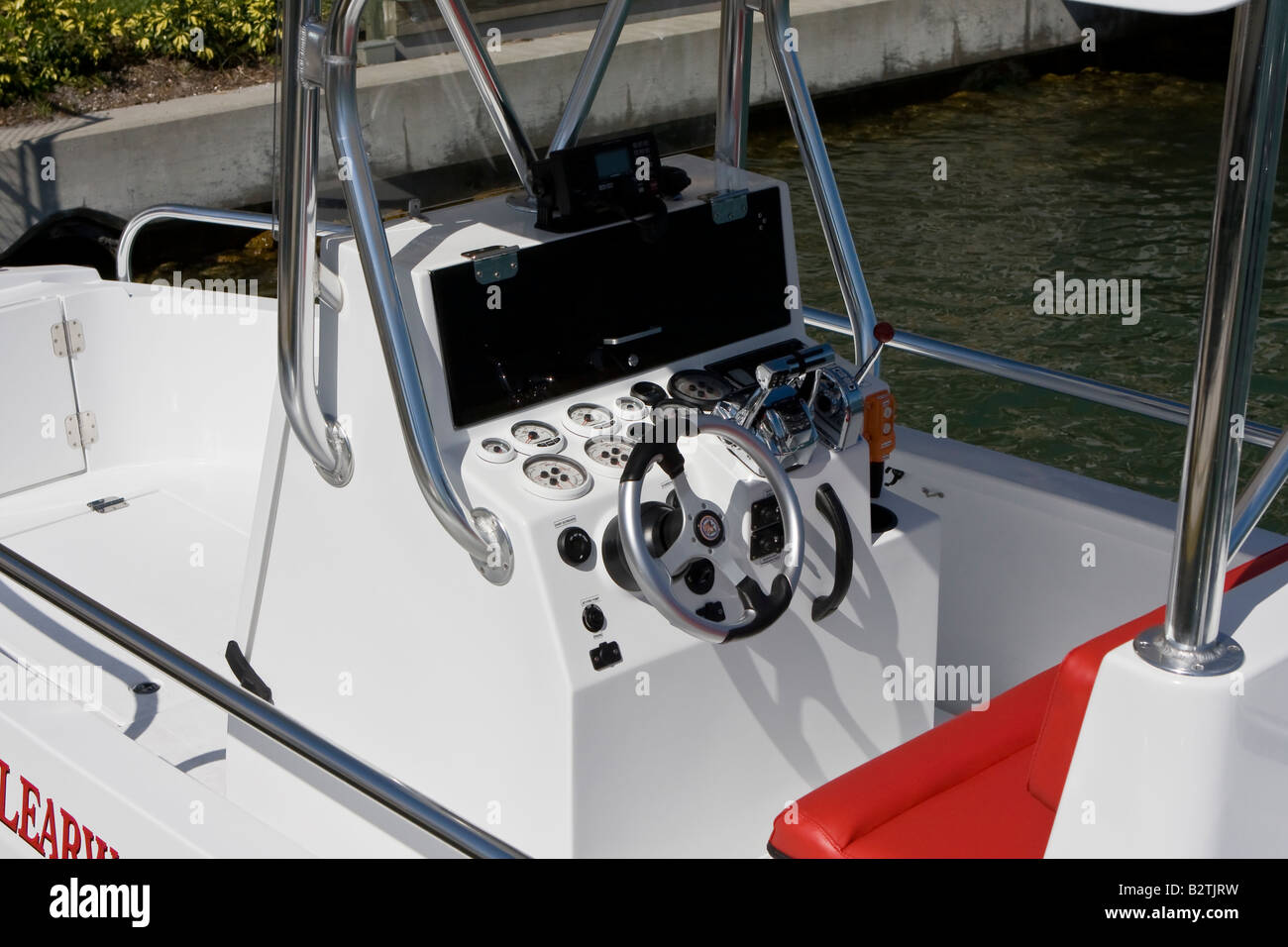 Center Console of a Fire Boat for the Clearwater Florida Fire ...