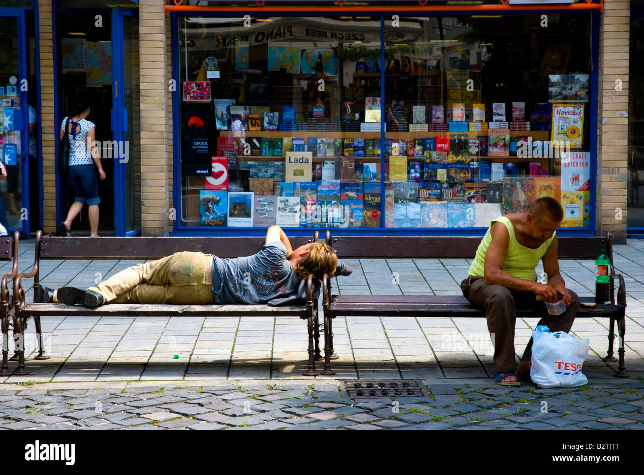 Homeless bratislava hi-res stock photography and images - Alamy