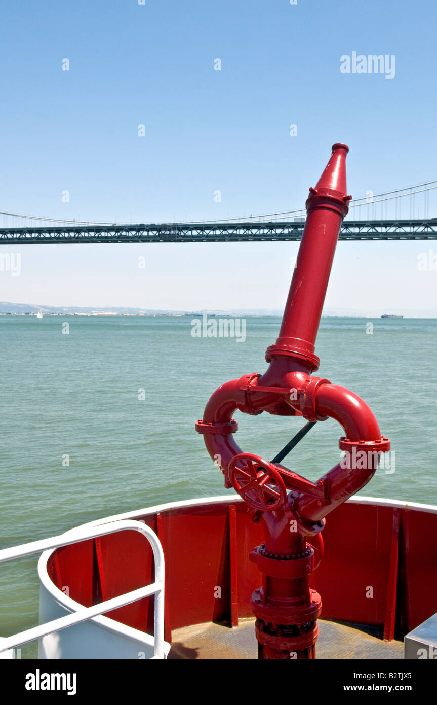 San Francisco Fire Department Fire Boat Guardian and monitor water ...
