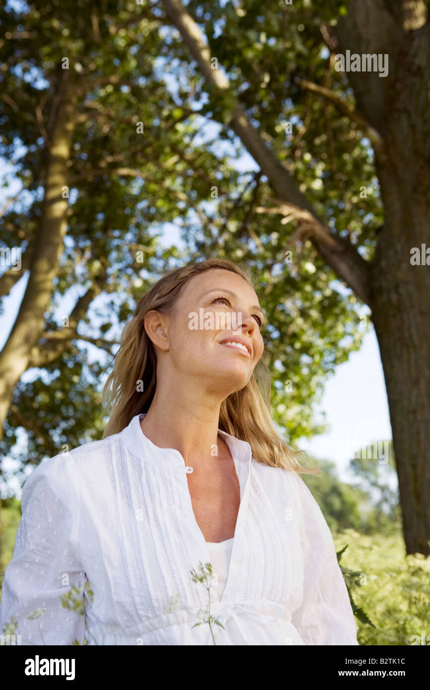 Underneath portrait hi-res stock photography and images - Alamy