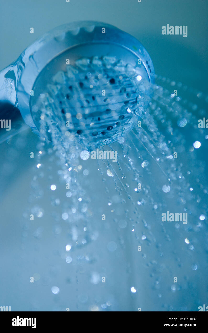 water jet from shower head Stock Photo - Alamy
