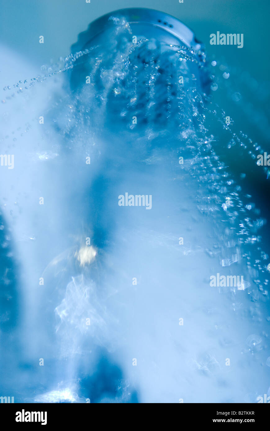 water jets from shower head Stock Photo - Alamy