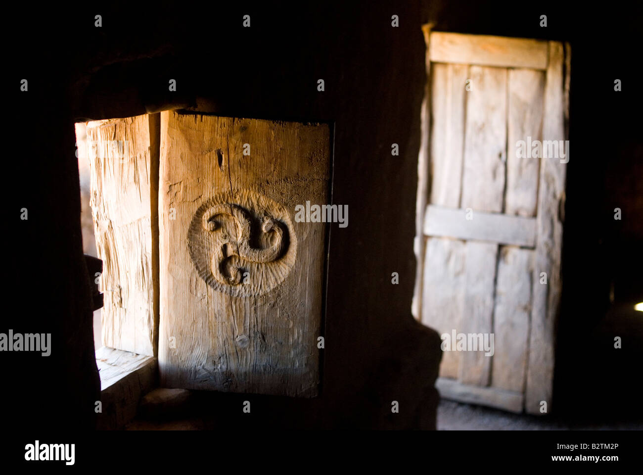Celtic triskelion or triskele Reconstruction of a celtiberian house in ...