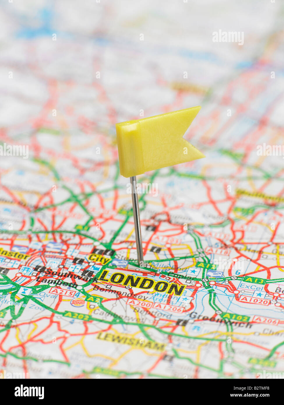 Map Of London High Resolution Stock Photography and Images - Alamy