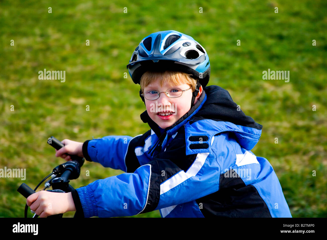 boy on a bicycle Stock Photo - Alamy