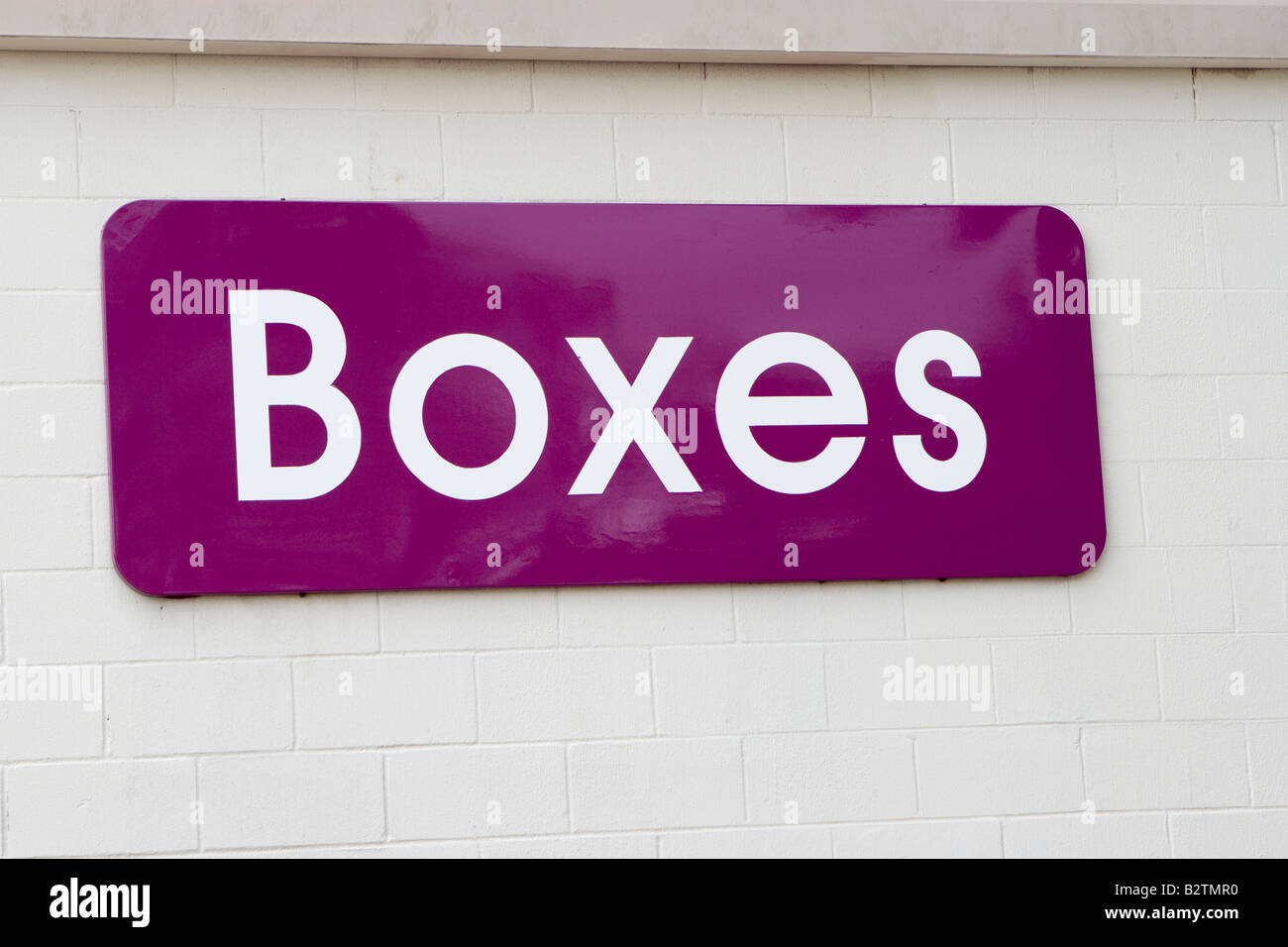 Purple boxes hi-res stock photography and images - Alamy