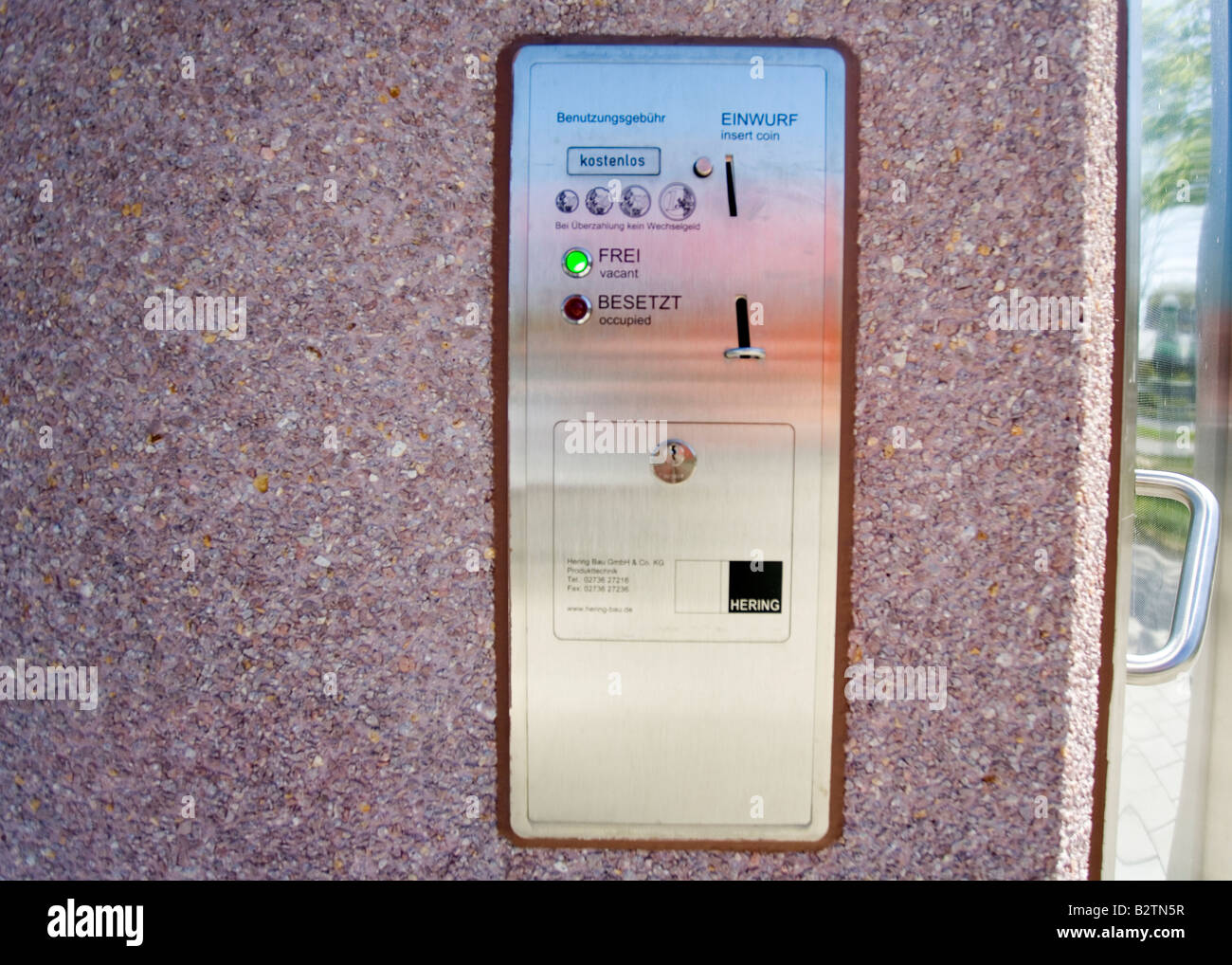 Pay toilet hi-res stock photography and images - Alamy