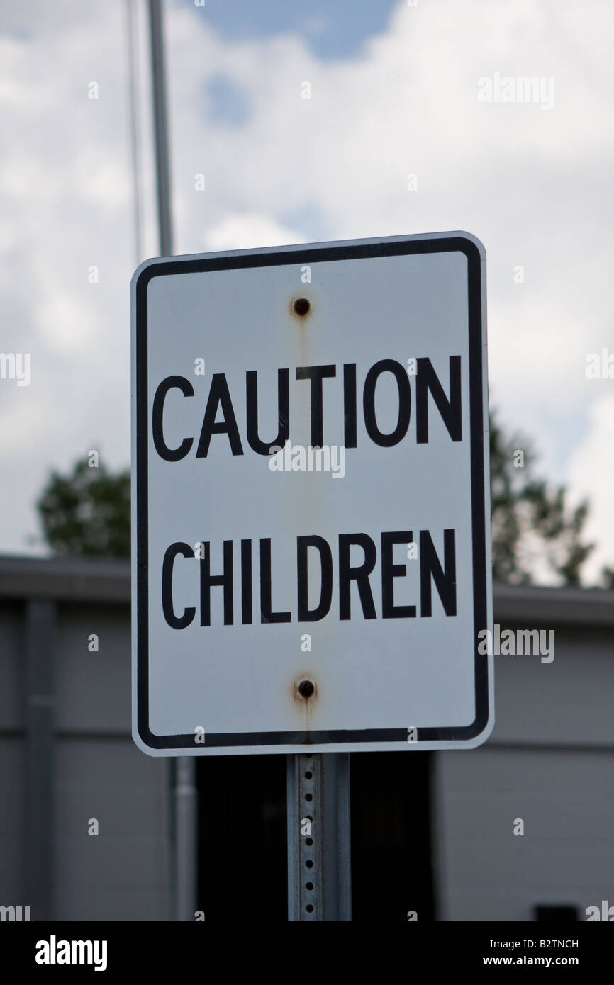 Caution Children Traffic High Resolution Stock Photography and Images ...