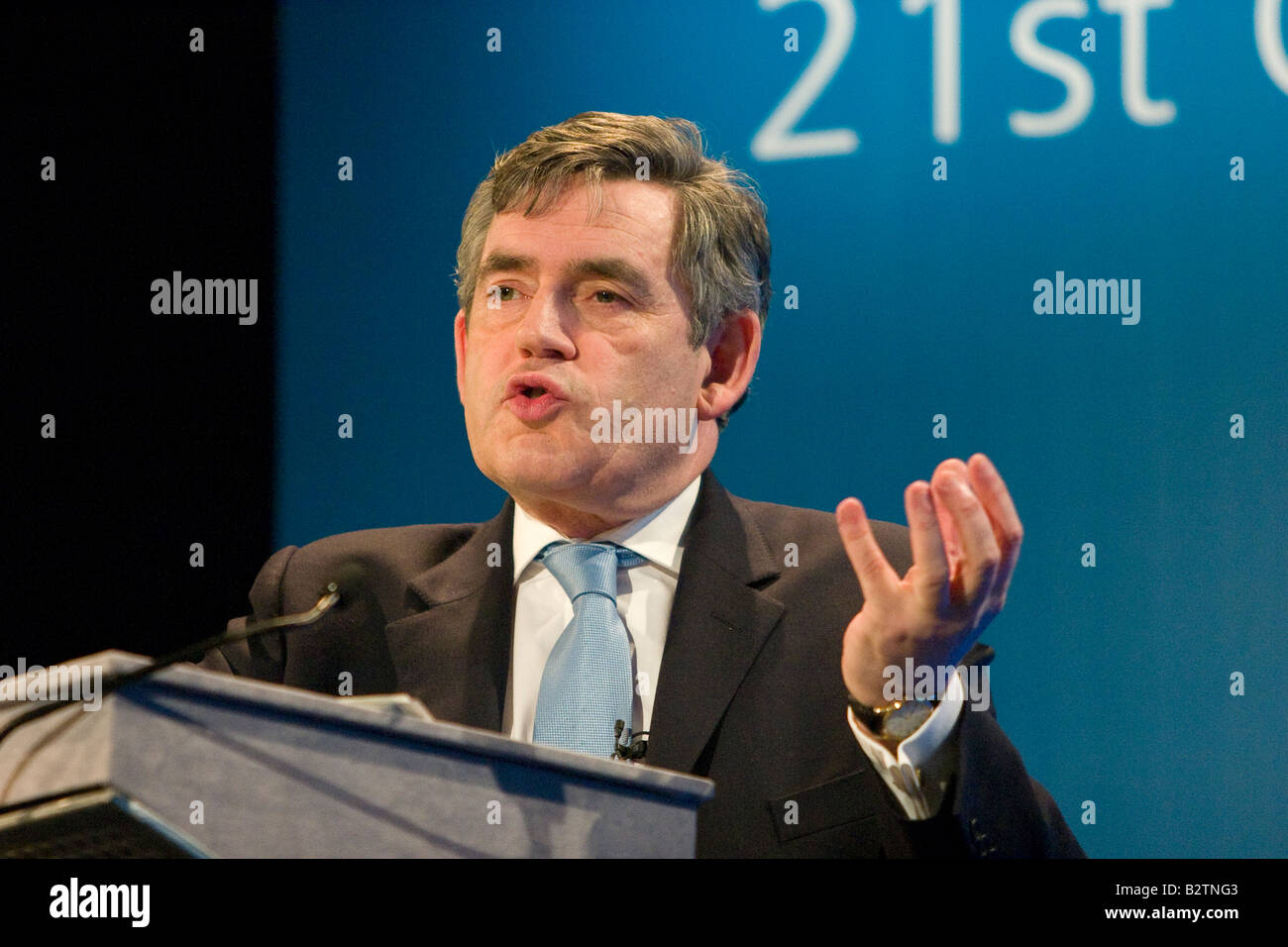 Lectern downing street hi-res stock photography and images - Alamy