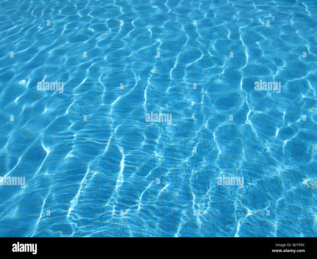 close up of blue clear water in swimming pool Stock Photo - Alamy