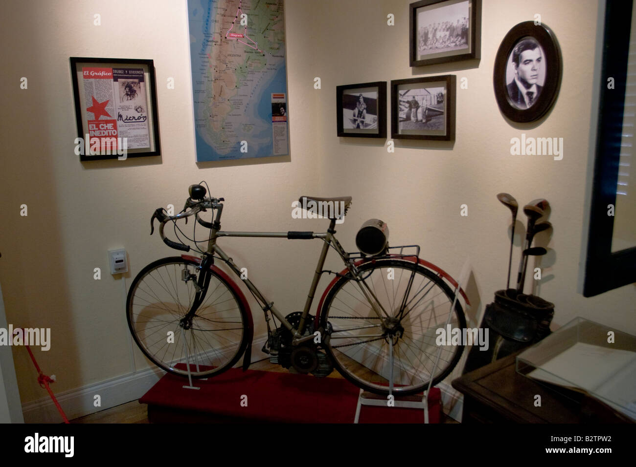 "La poderosa II" Ernesto Che Guevara motorized bike exhibited in the ...