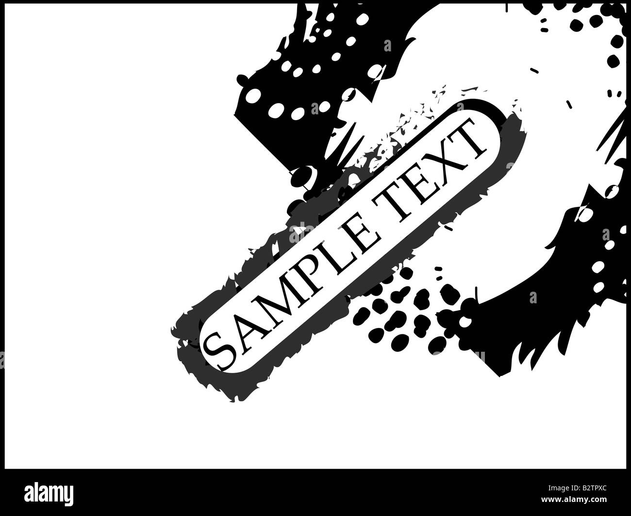 stained sample text Stock Photo - Alamy