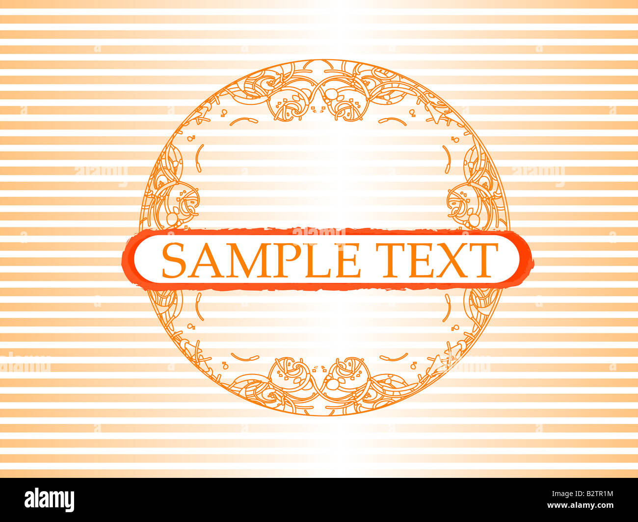 beautiful circular frame Stock Photo - Alamy