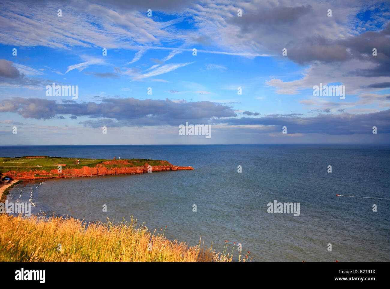 Straight Point Sandy Bay Exmouth Jurassic Coast Devon England Britain ...