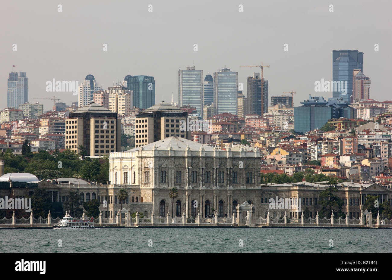 TUR Turkey Istanbul Dolmabahce Palace at the Bosporus Stock Photo - Alamy
