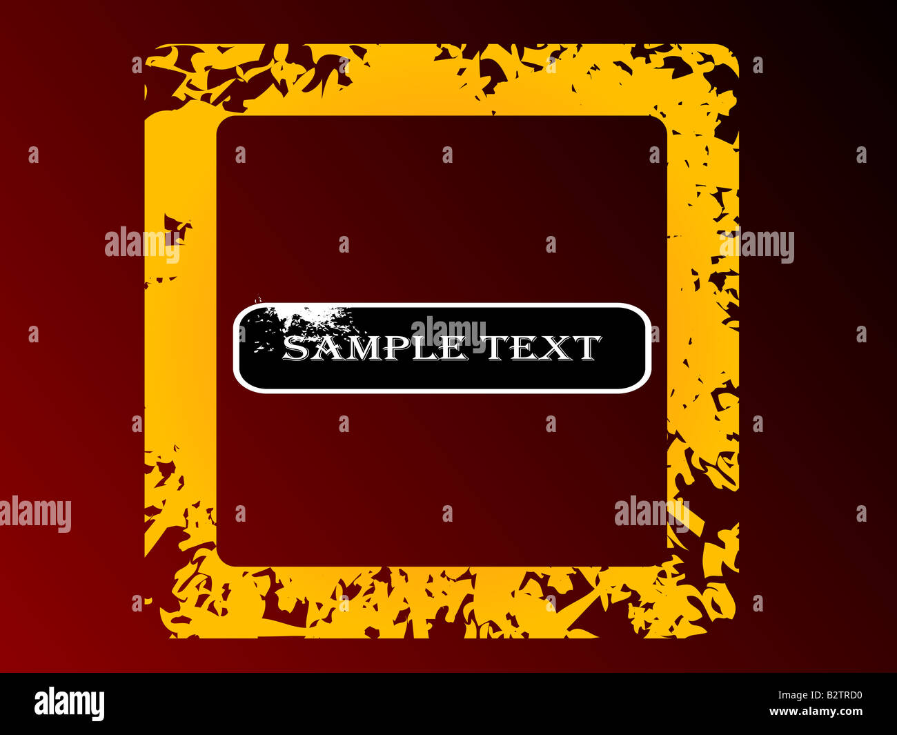 sample-text in frame Stock Photo - Alamy