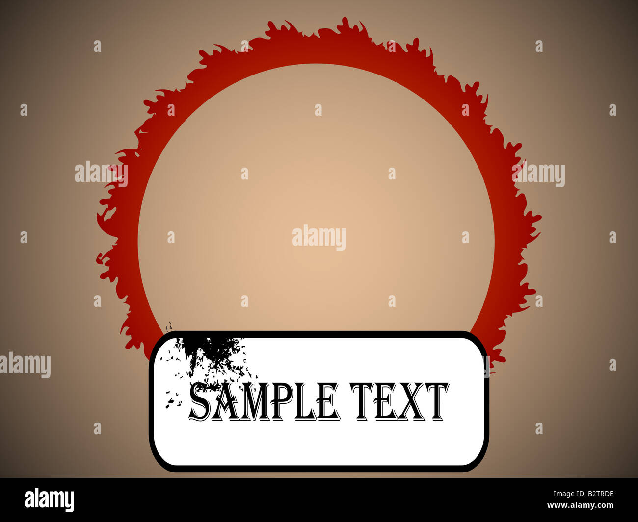 text-template in circle Stock Photo - Alamy