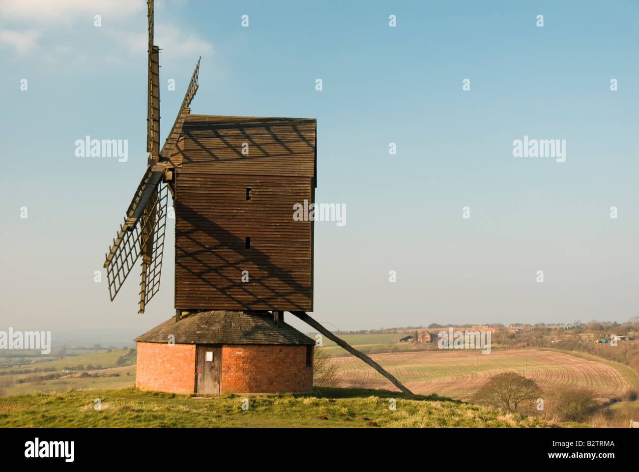 Brill Windmill 17th Century Wooden Post Mill Buckinghamshire England ...