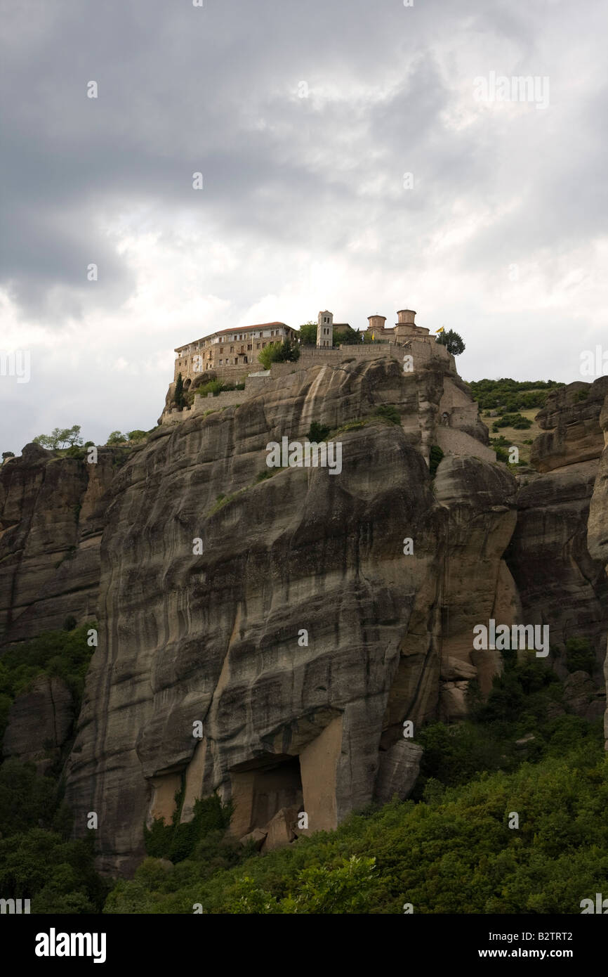 Greece Thessaly Meteora Varlaam Monastery Stock Photo - Alamy