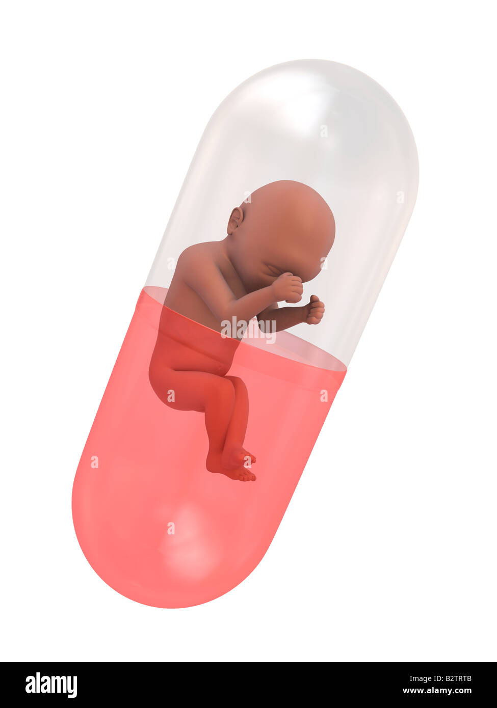 Sonogram of fetus Cut Out Stock Images & Pictures - Alamy