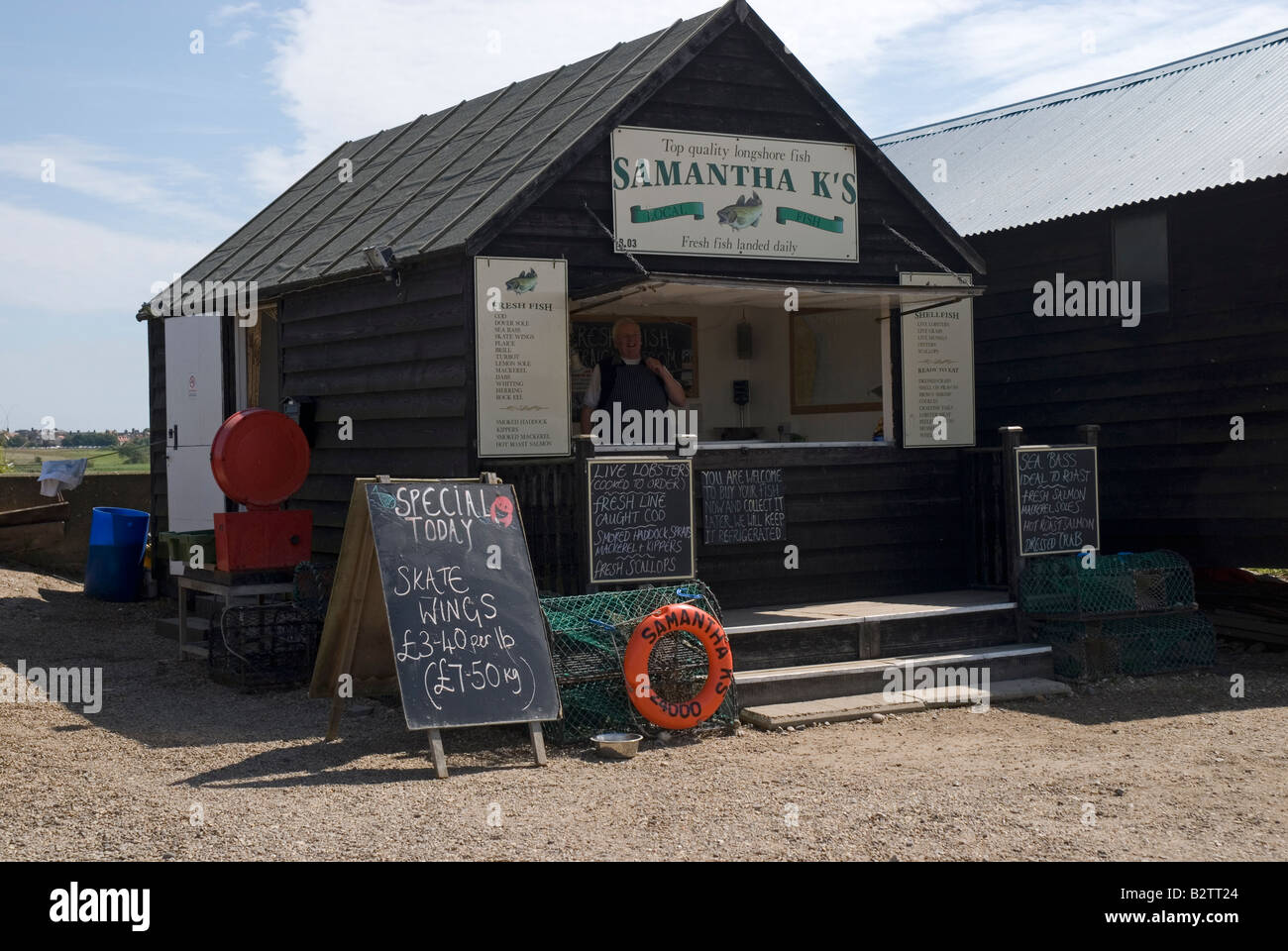 Great places for fresh fish hi-res stock photography and images - Alamy