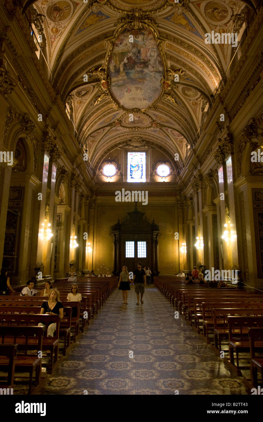 Cordoba Cathedral church interior, Cordoba, Argentina Stock Photo - Alamy